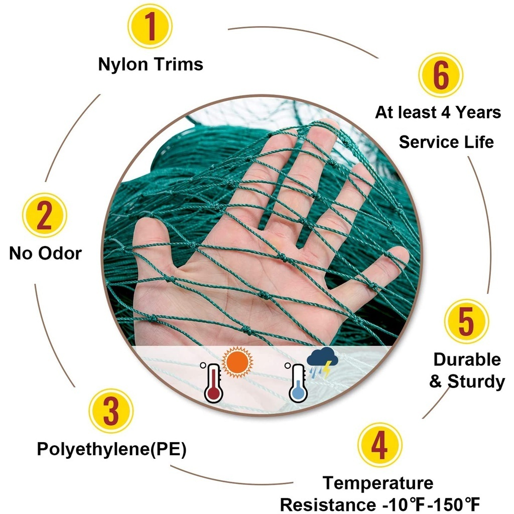 100M/50M/20M Chicken Net Farming Net Outdoor Garden Vegetable Plot ...