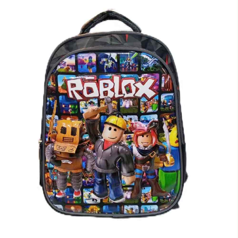 3D Roblox School Backpack 14inch | Shopee Philippines