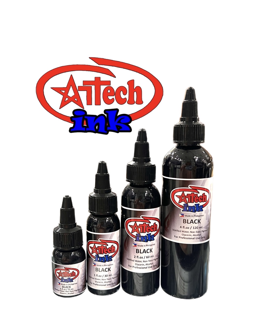 ARTECH INK TATTOO COLOR BLACK (former name Solid Black) | Shopee ...
