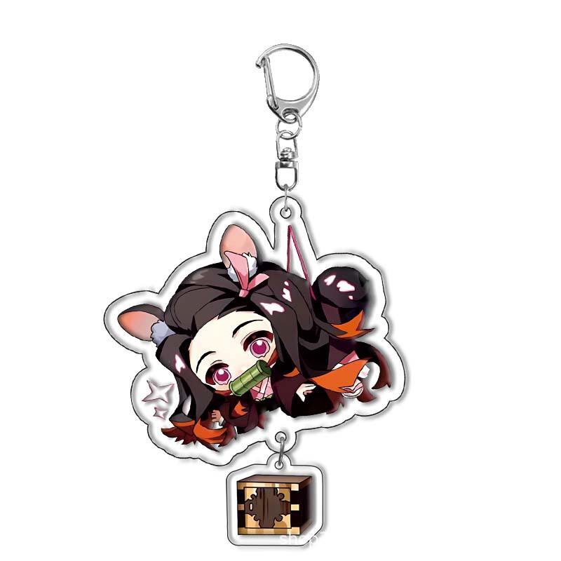 Demon Slayer/Naruto/Jujutsu Kaisen/Slam Dunk/Kitten Keychain Pendant ...