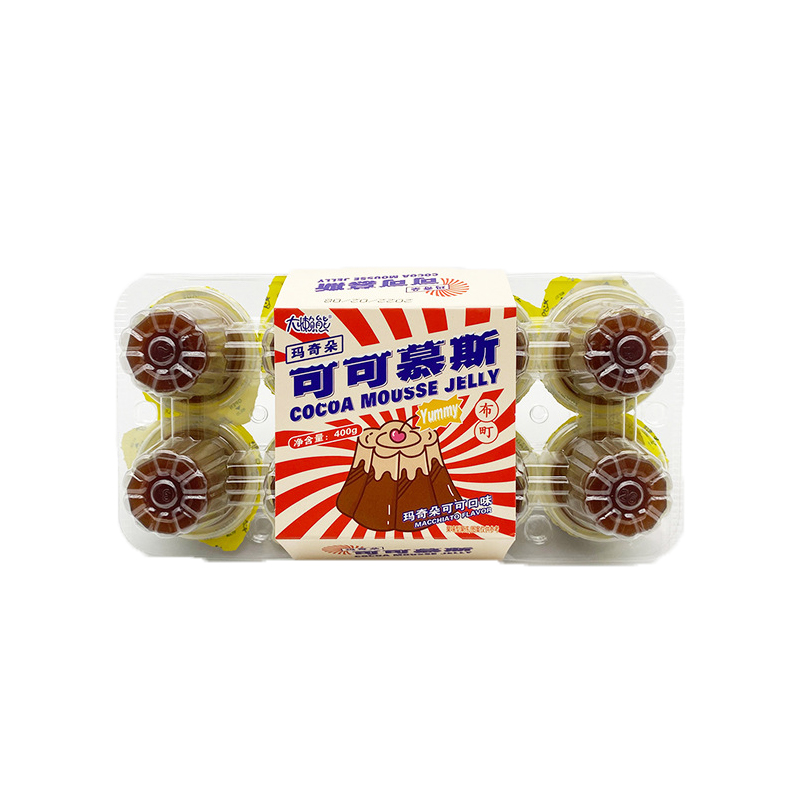 Egg Milk Coco Flavor Double Color Jelly Pudding 16pcs 400g | Shopee ...