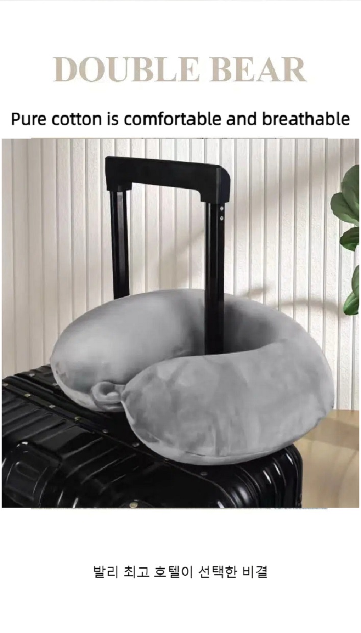 DB Cloud-Like U-Shaped Neck Pillow – 360° Memory Foam Support for ...