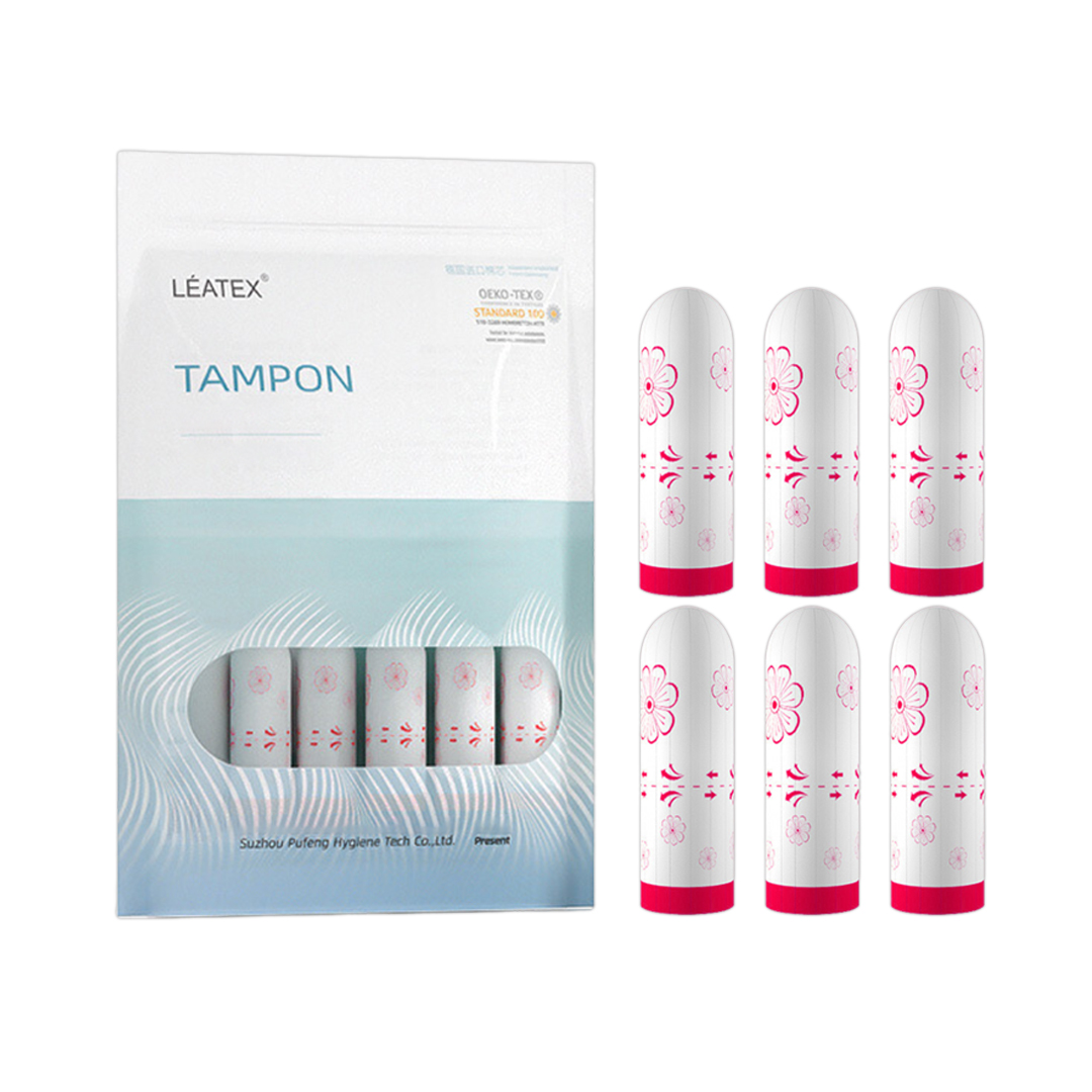 Janeena Leatex Ordinary Flow Tampon for Women Menstruation (6pc/pack ...