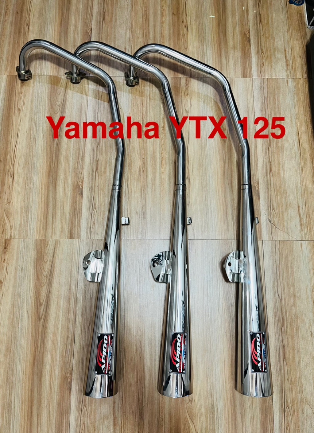 YTX YAMAHA 125 chicken pipe(tatak APIDO) | Shopee Philippines