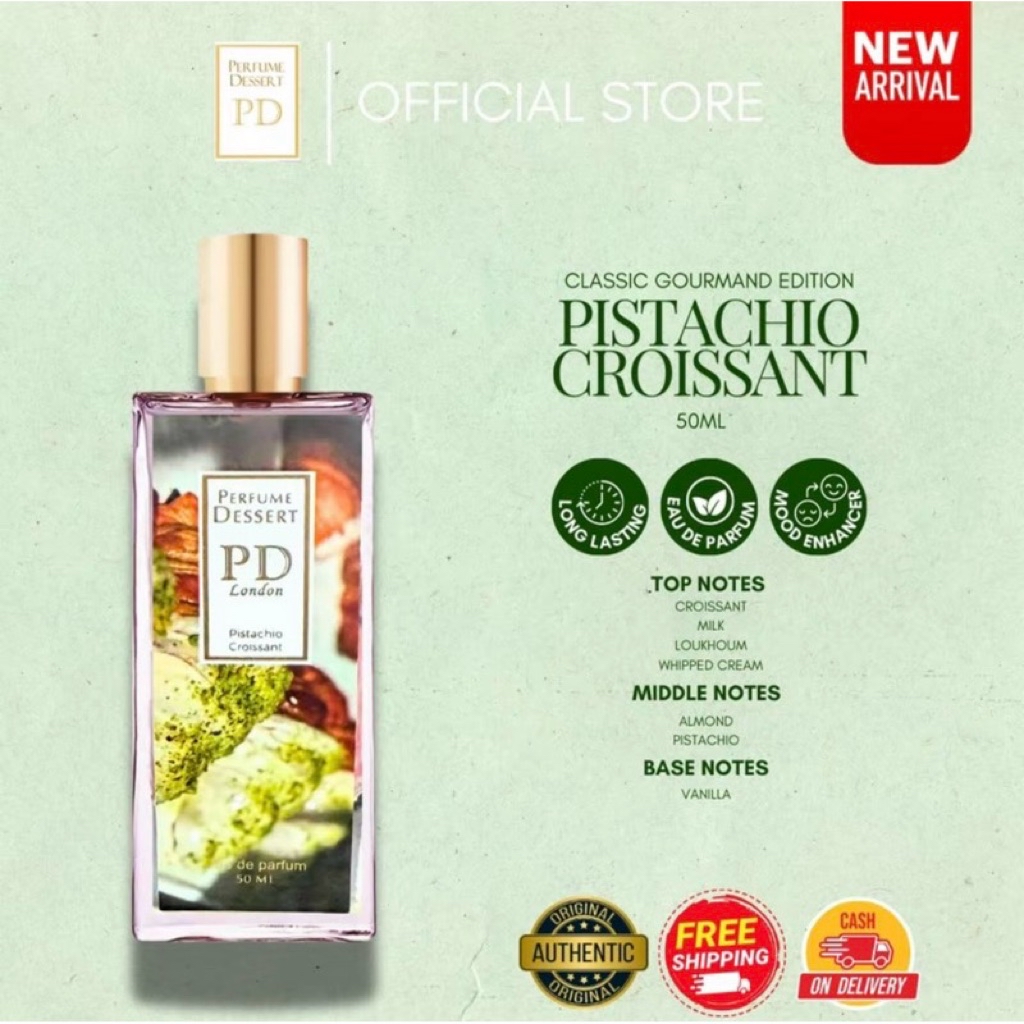 [PERFUME DESSERT OFFICIAL] Pistachio Croissant 30ml / 100ml | Original ...