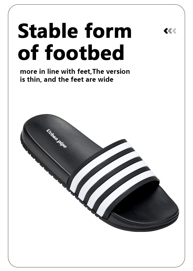 [SIZE:36-44]URBAN PIPE EVA Slippers Classic Non-slip Unisex Slides ...