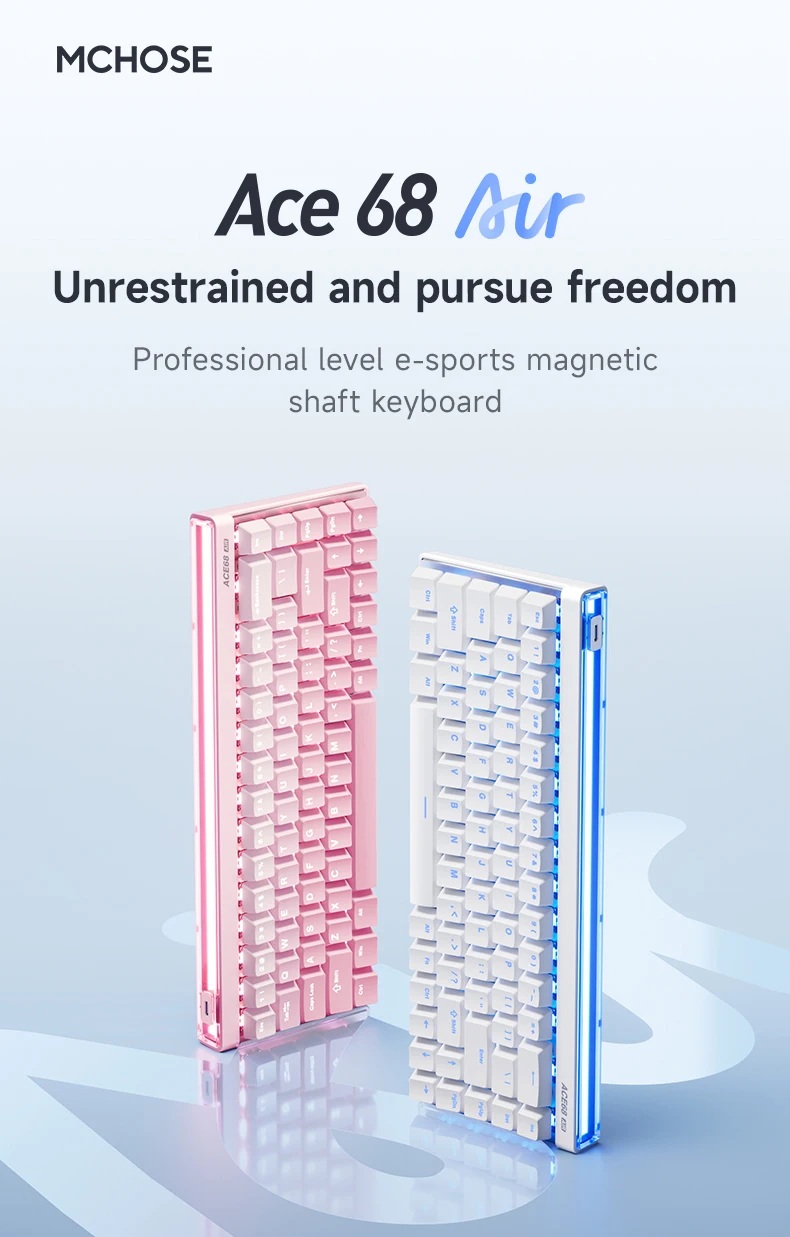 Funhouse | MCHOSE Ace68 Air Magnetic axis keyboard 0.1ms Reaction 128K ...