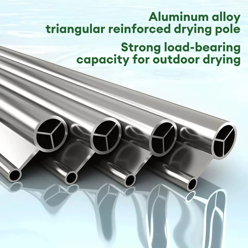 2/3 bar Aluminum Alloy Drying Rack Retractable Foldable Sampayan ...