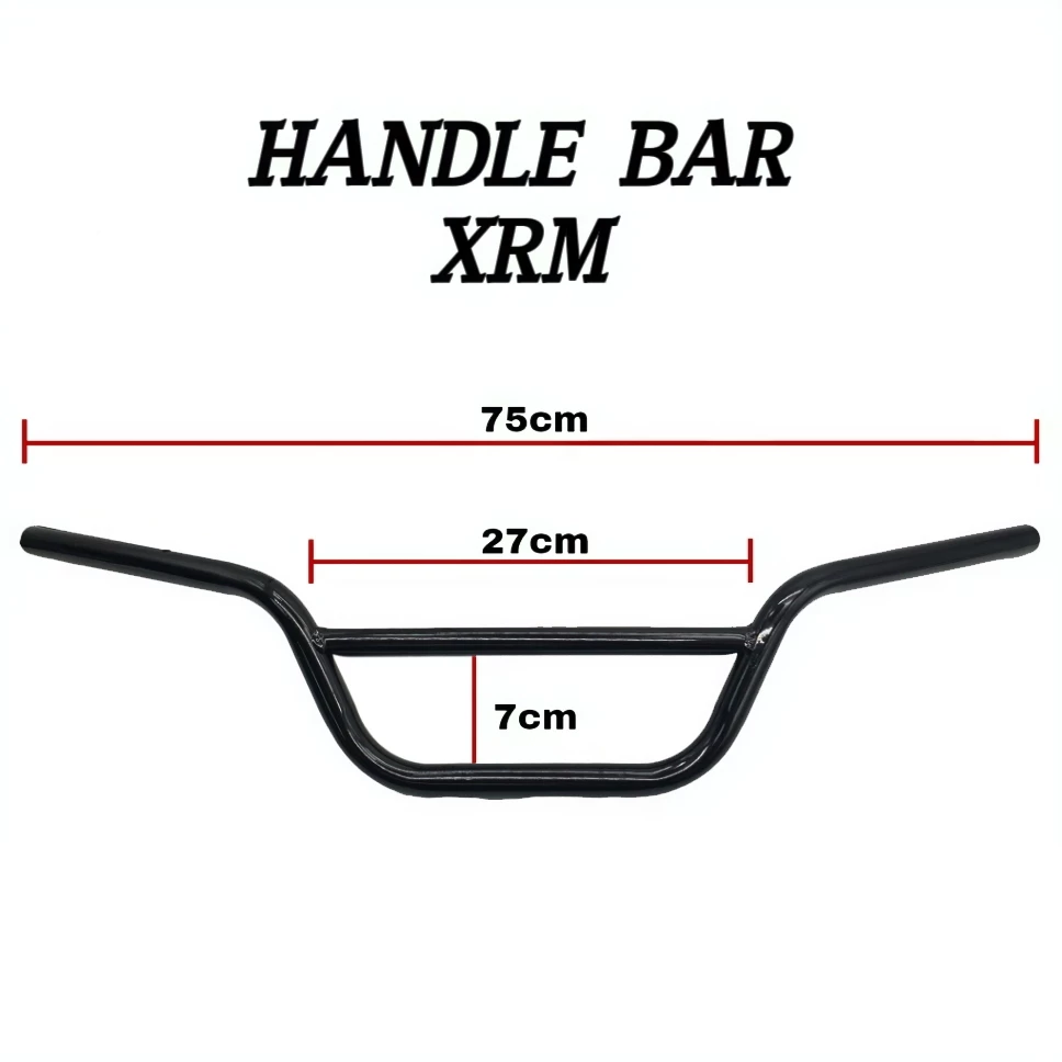 TMX/XRM/CT100 STAINLESS HANDLE BAR WITH HOLDER【PATHFINDER】 | Shopee ...