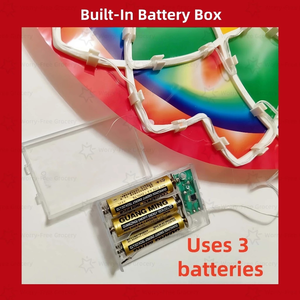 Christmas Parol Lantern LED Lights Outdoor Decorative Dancing Colorful ...