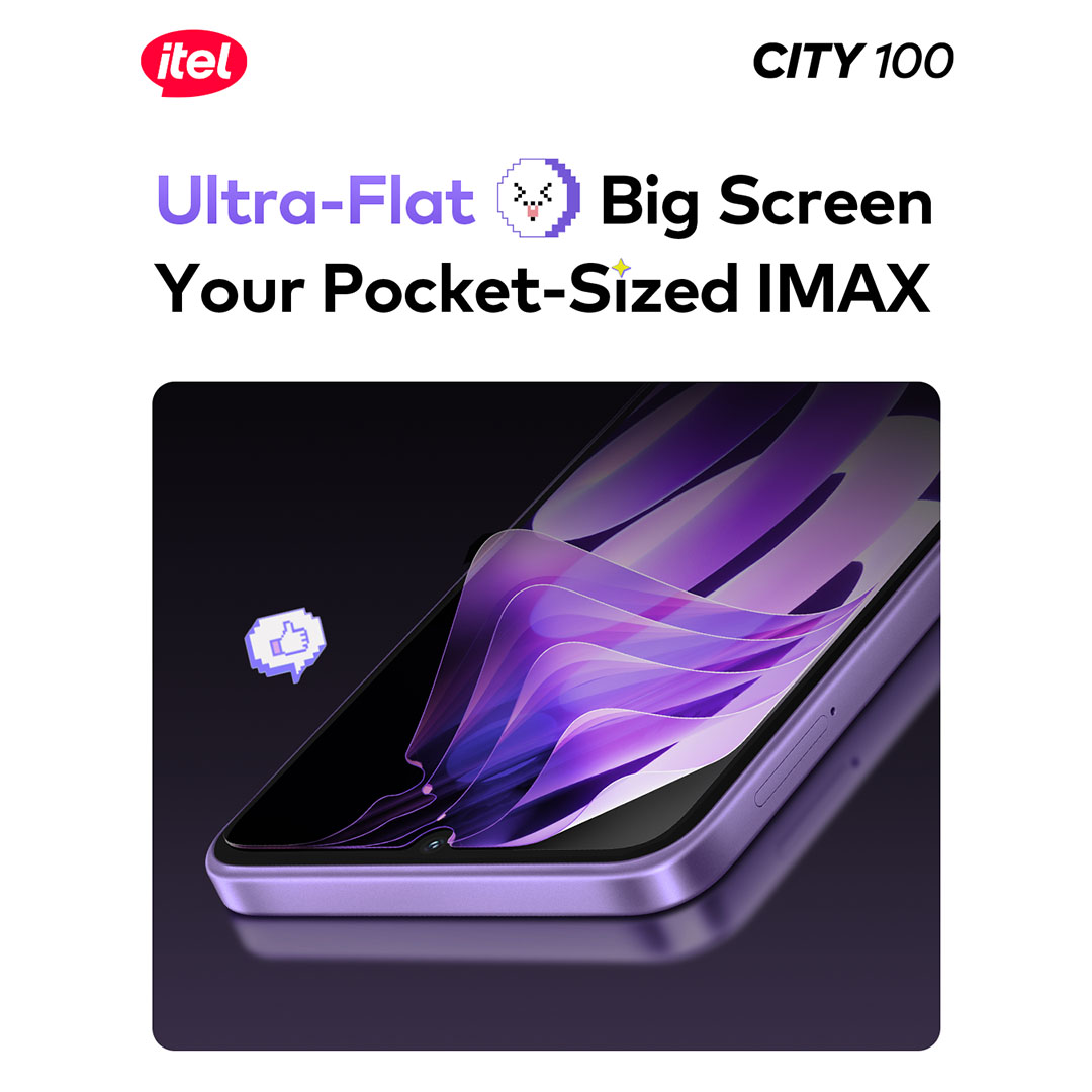 itel CITY 100 24GB (8+16GB Extended RAM) + 128GB ROM | IP64 Drop ...