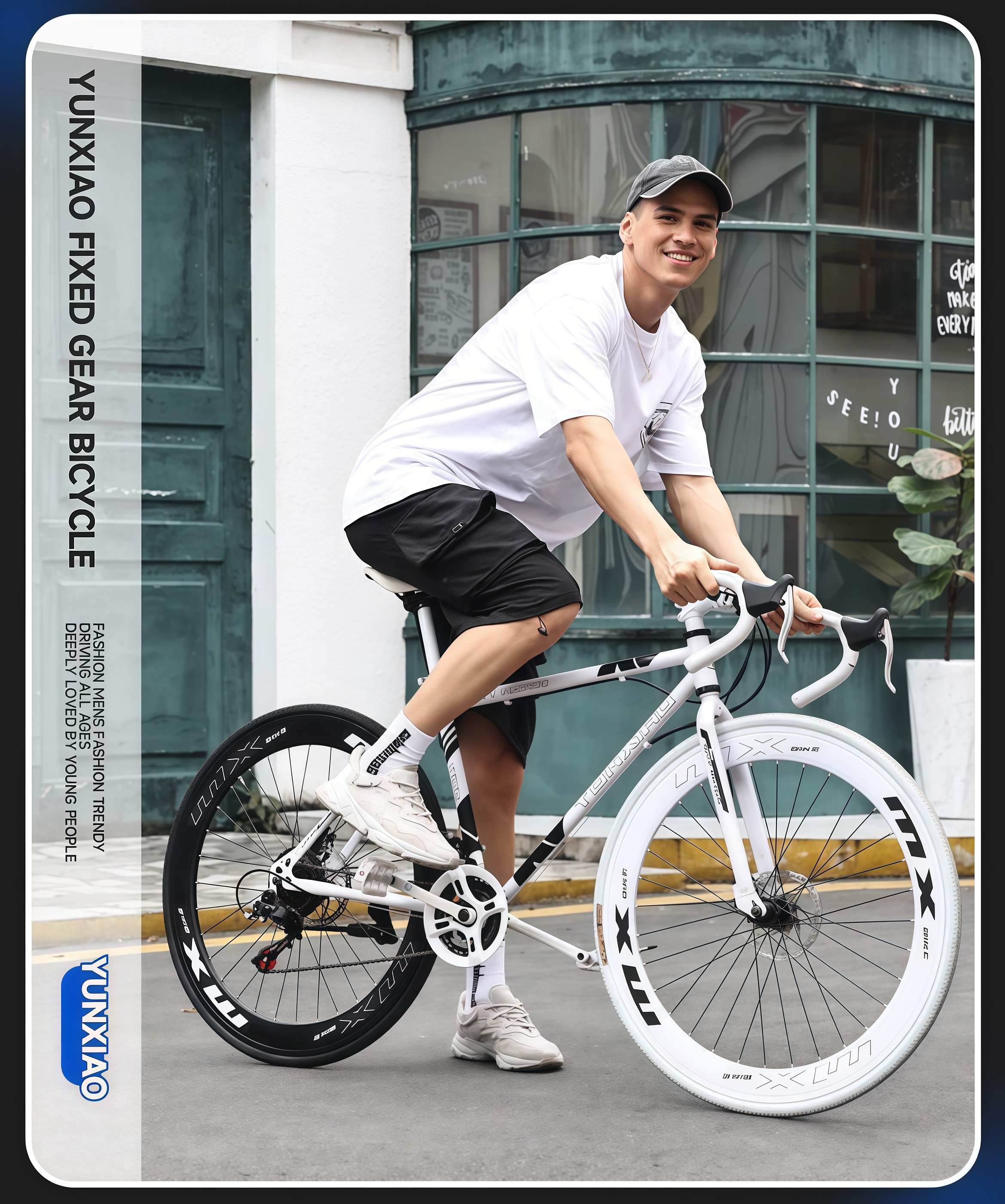 LUANDA Fixie Bike 700cRoad Bikes Fixed Bike Garuda Fixie Bend Coaster ...