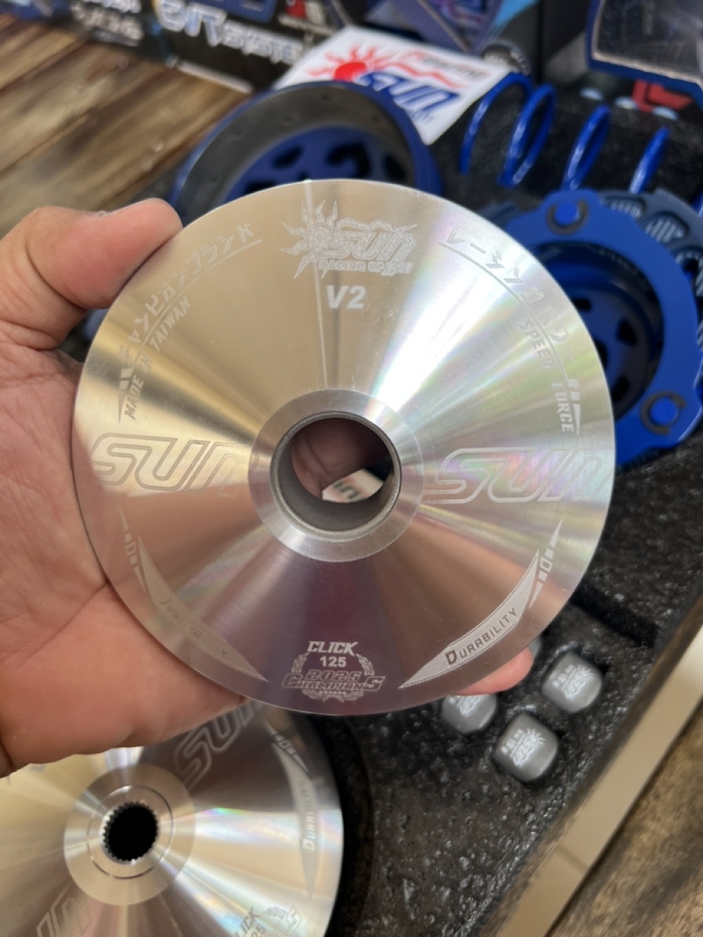 SUN RACING CVT KIT SET VERSION 2 FOR NMAX/AEROX,MIOi125,GEAR,CLICK150 ...