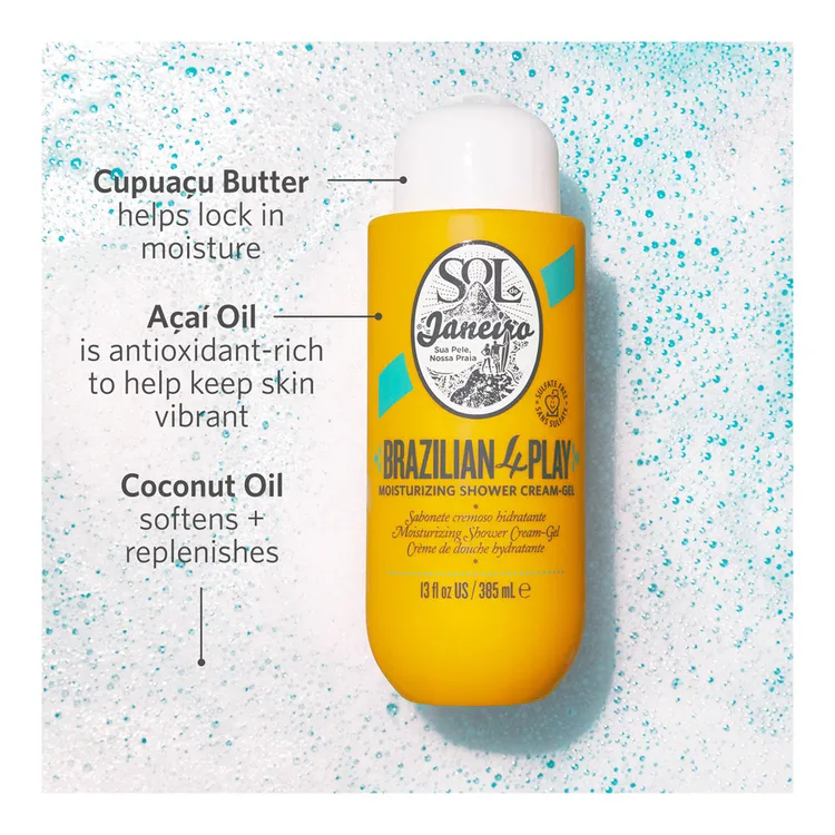Sol de Janeiro Skin Renewing Body Wash | Brazilian 4 Play Shower Cream ...
