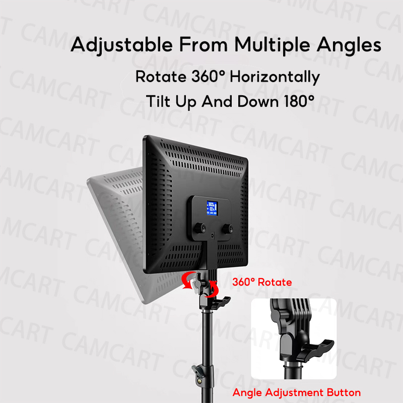 【17/22 Inch】LED Live Flat-Panel Video Fill Light Make Up Lighting ...