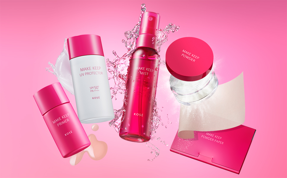 KOSE Make Keep Mist EX + 80mL / Make Keep UV Protector / Make Keep Primer / Make Keep Powder ...