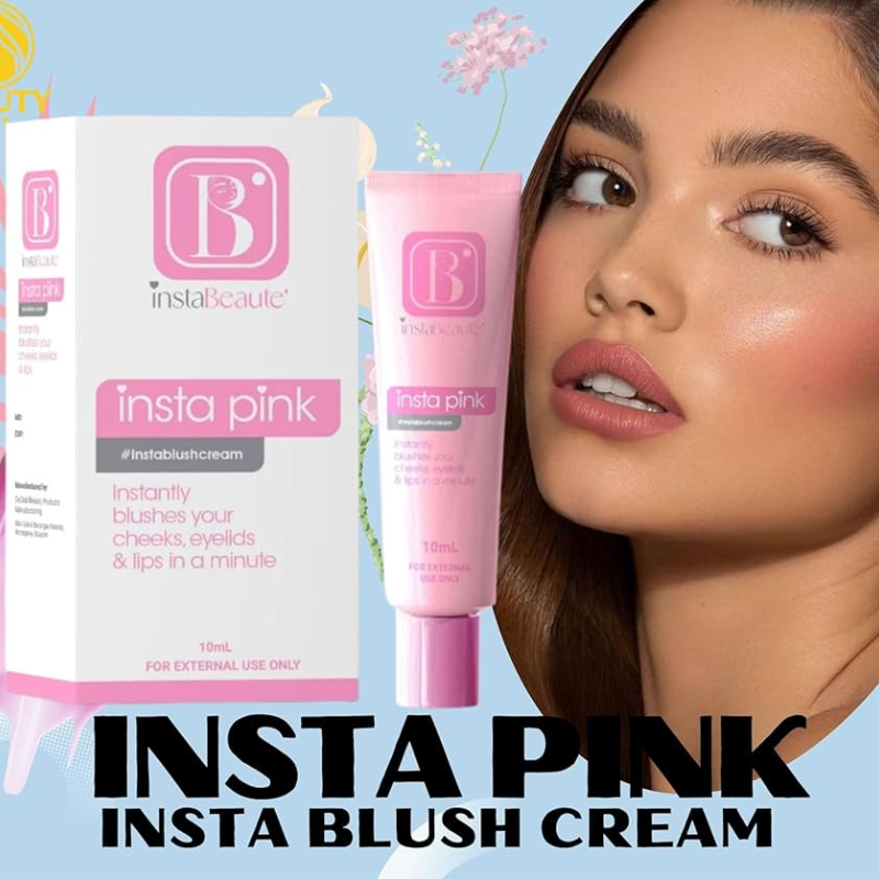 INSTA PINK BLUSH CREAM New packaging 15g (FORMERLY SOPHIE MAGIC PINK ...