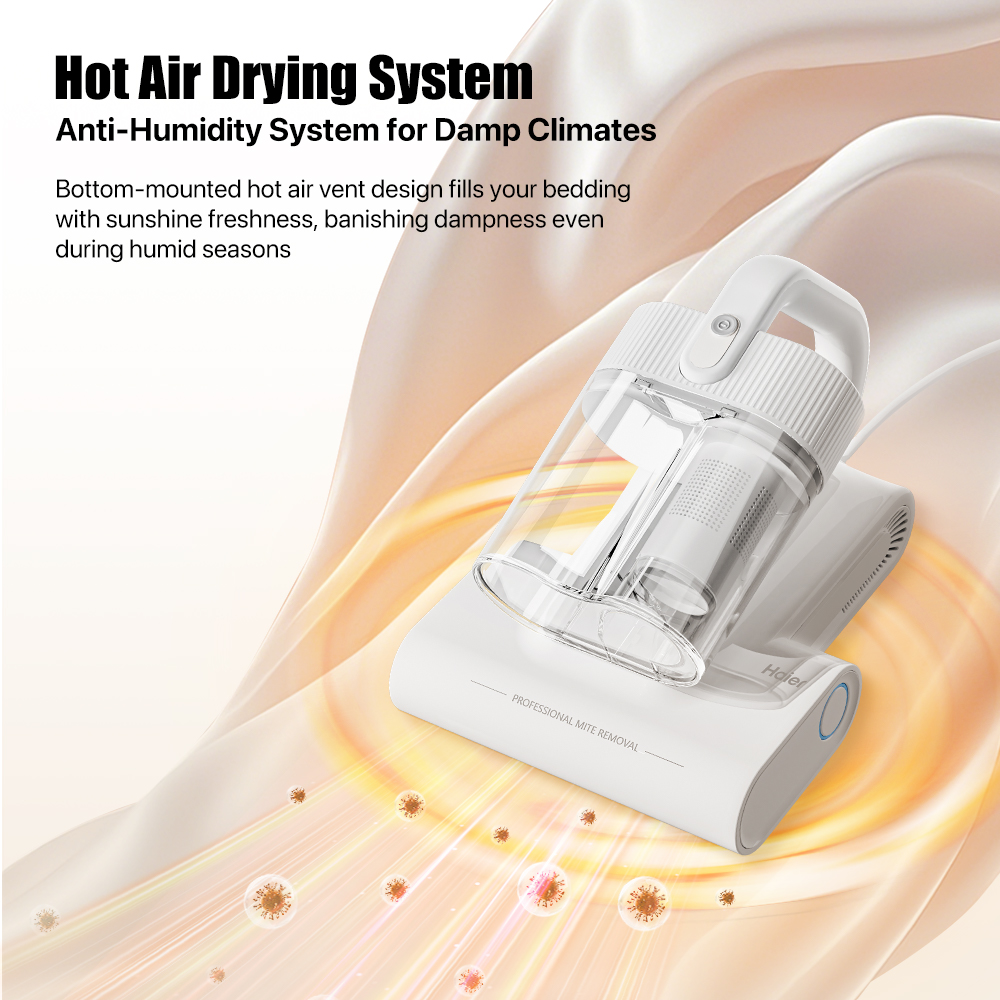 Haier Y201 Dust Mite Vacuum Cleaner with UV 14000PA Strong Suction Vocuum for Bed and Sofa ...