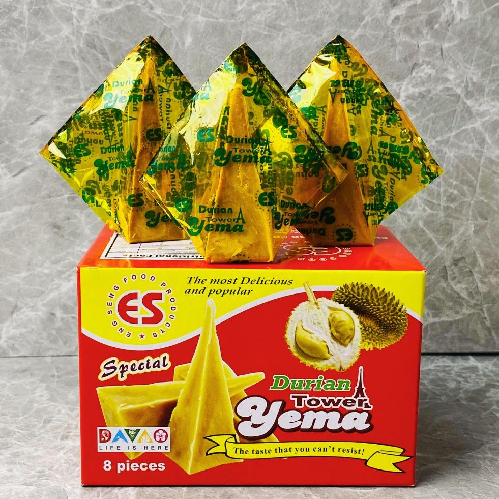 1 Box Yema Classic / Durian Tower Special Sweetened Fruity Candy ...