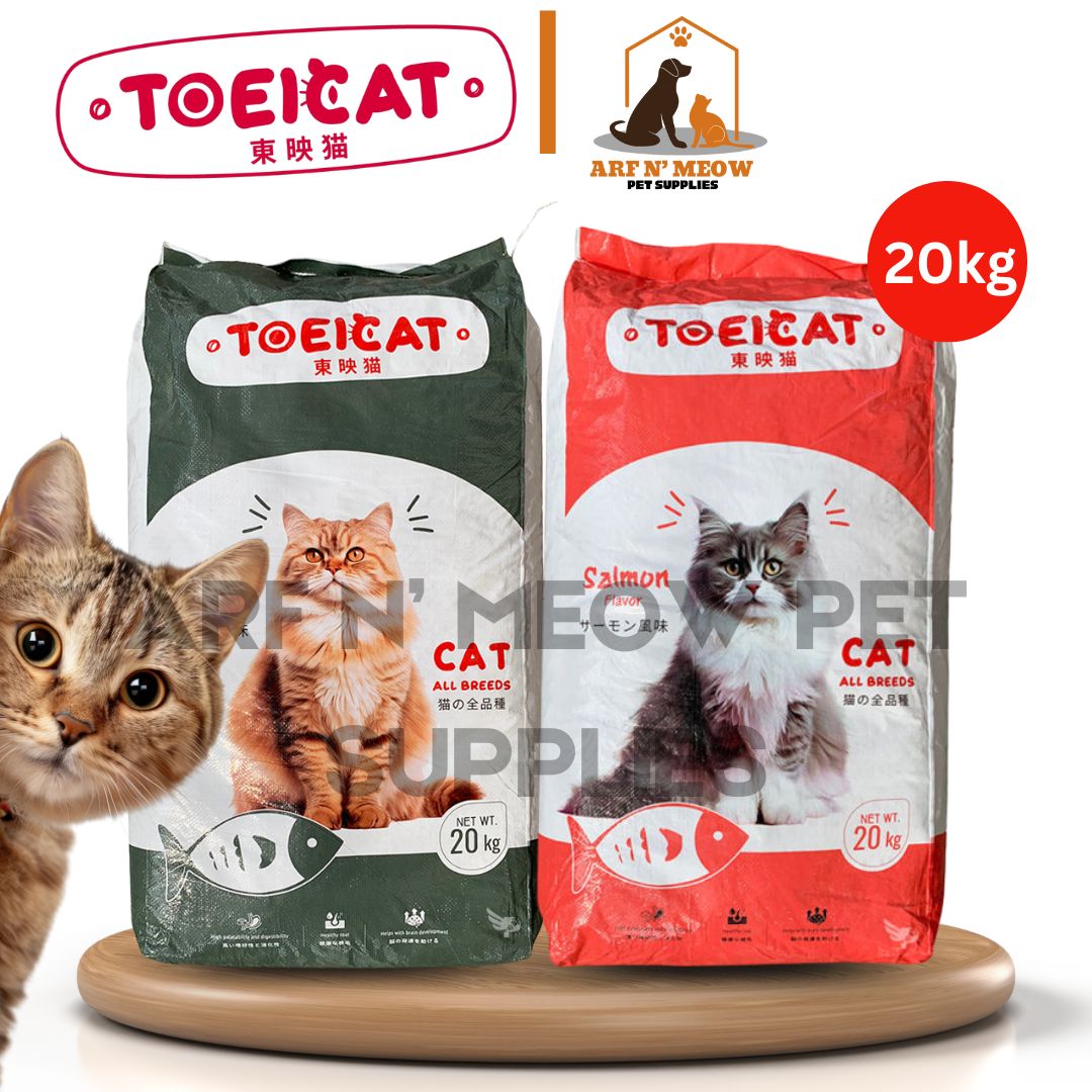 20kg Toei Cat Premium Dry Food All Stages Adult Kitten Enhanced Brain ...