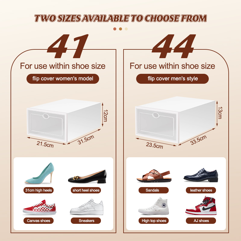 Large Size Hard Plastic Shoe Rack Organizer Foldable Cabinet With Cover ...