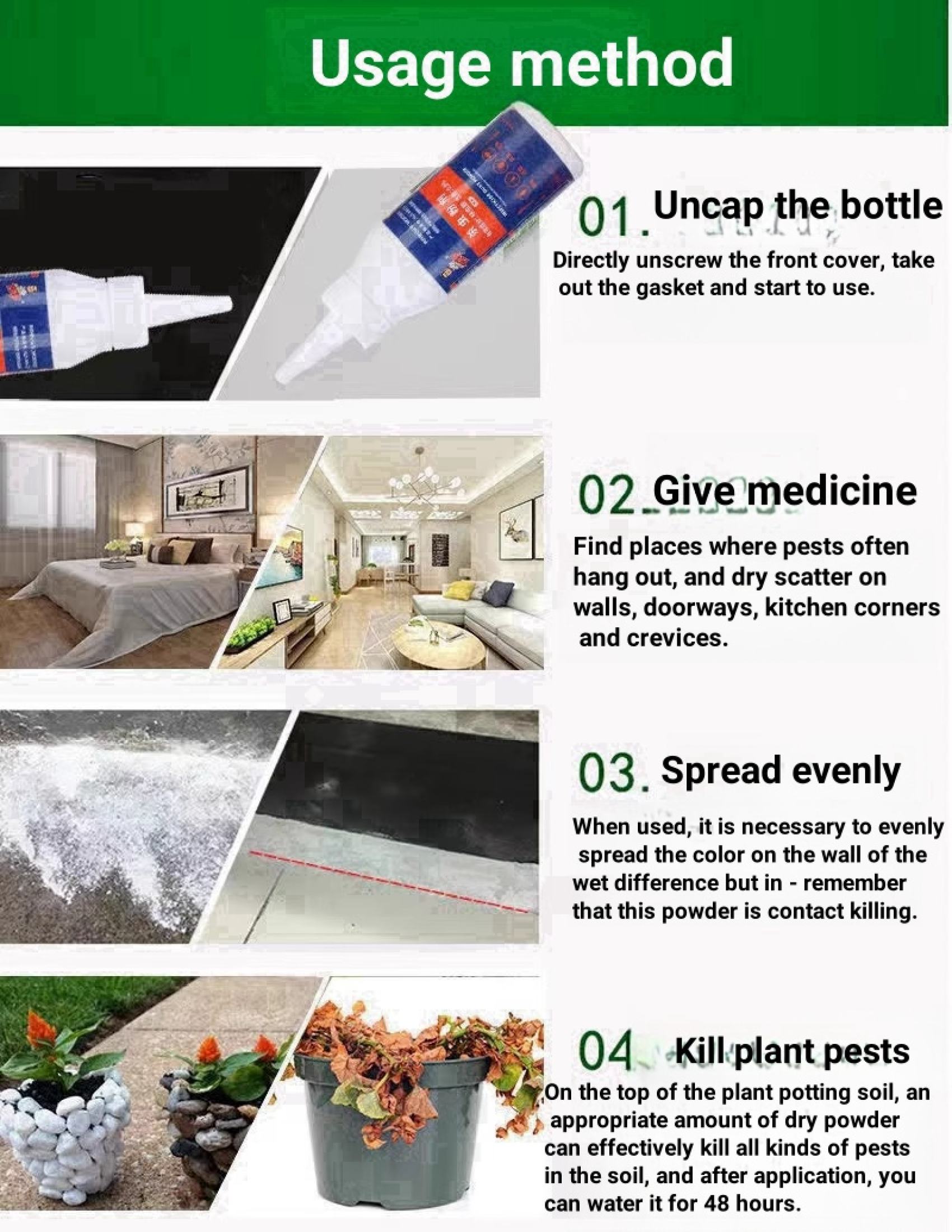 Termite Powder Killer Anti Anay and Ant NoTermite for 10Year Ants ...