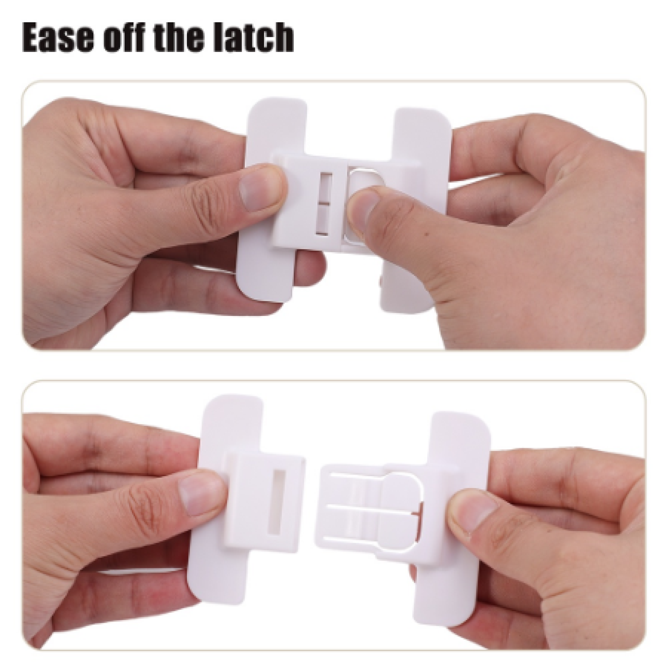 Refrigerator Safety Lock Protect Child Anti-clamping Cabinet Door Lock ...