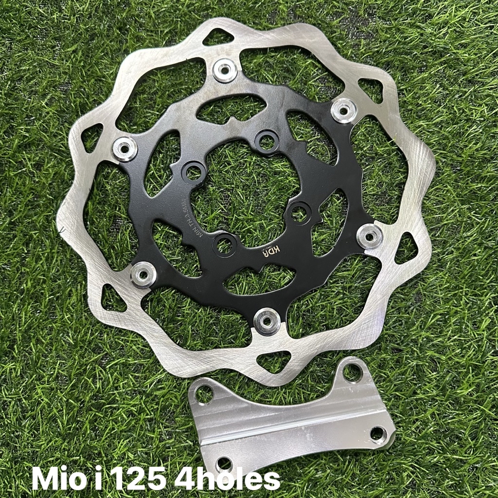 KDR BIG DISC 260MM W/BRACKET CLICK 125i V1 V2/MIO SPORTY/CLICK 150i/MIO ...