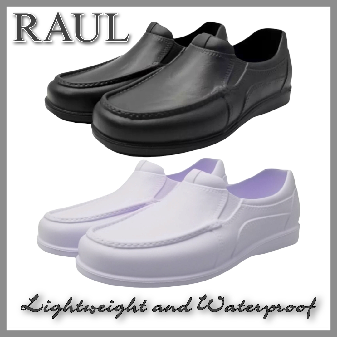 Duralite 'Raul' Men's Lightweight and Waterproof Round Toe rubber Shoes ...