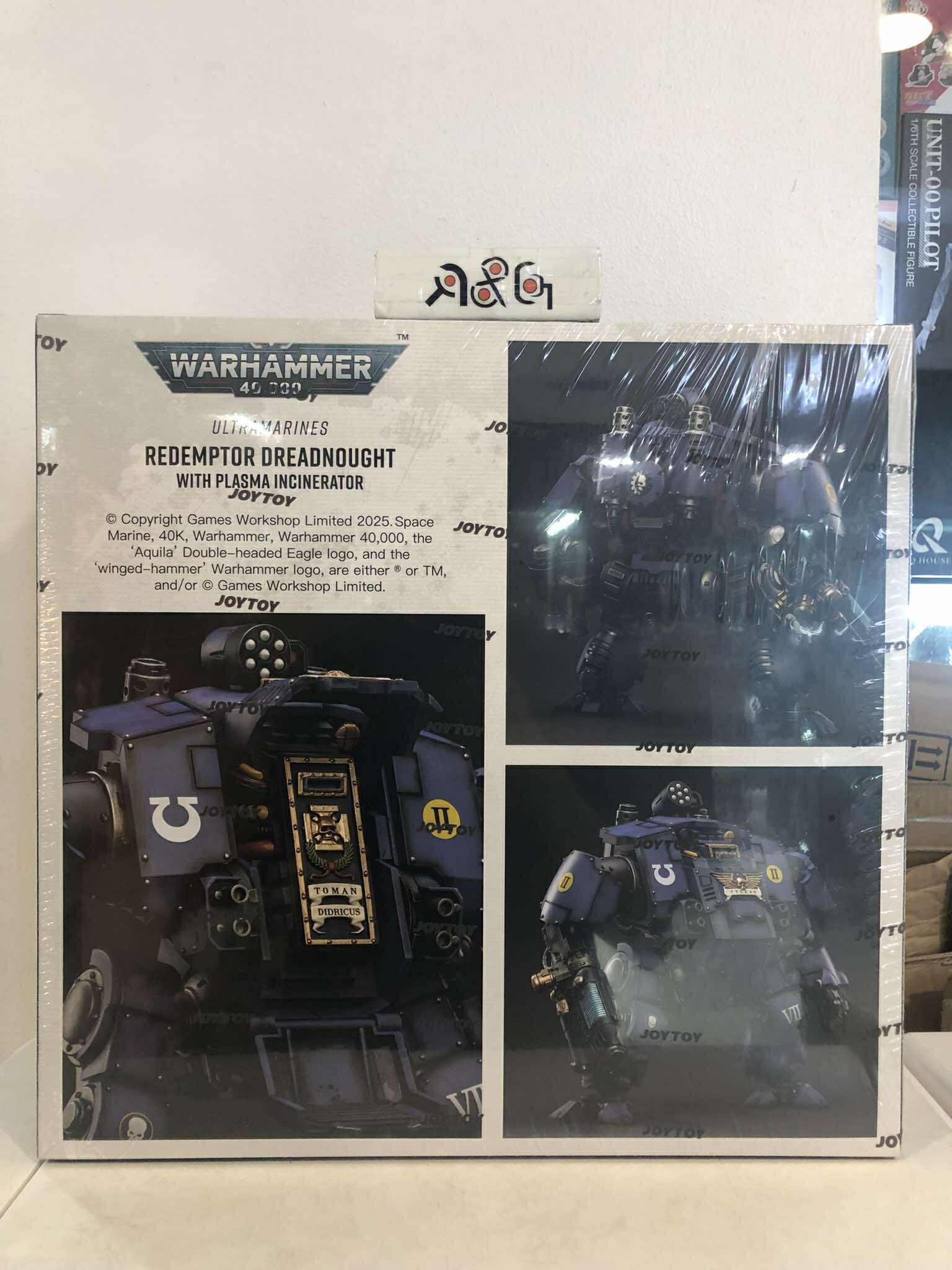 (R&G1) Joytoy Warhammer 40K Ultramarines Redemptor Dreadnought with ...