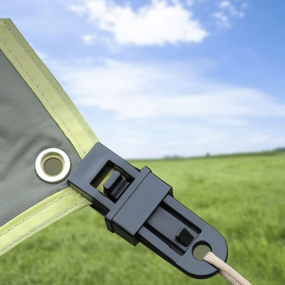 50pcs Heavy Duty Weatherproof Tent Clips Strong for Securing Tarps ...