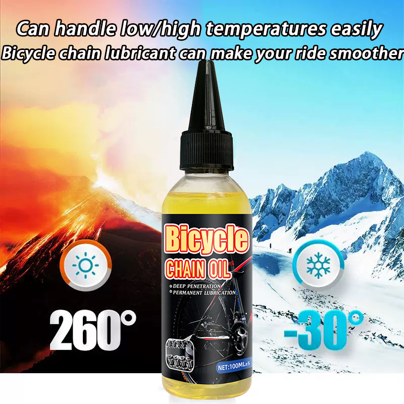 100ml High-Performance Bicycle Chain Oil–Dry Lube for MTB, Road Bike ...