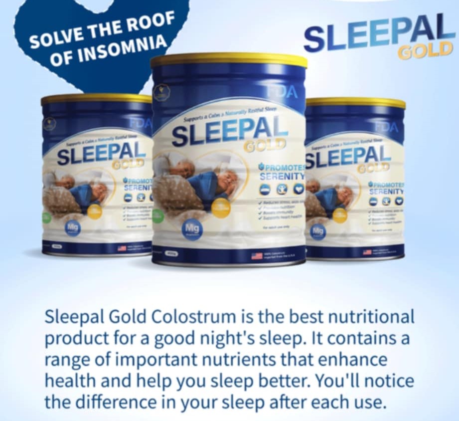 " BUY 1 GET 1 FREE" Sleepal Gold Milk Colostrum Helps Improve Sleep ...
