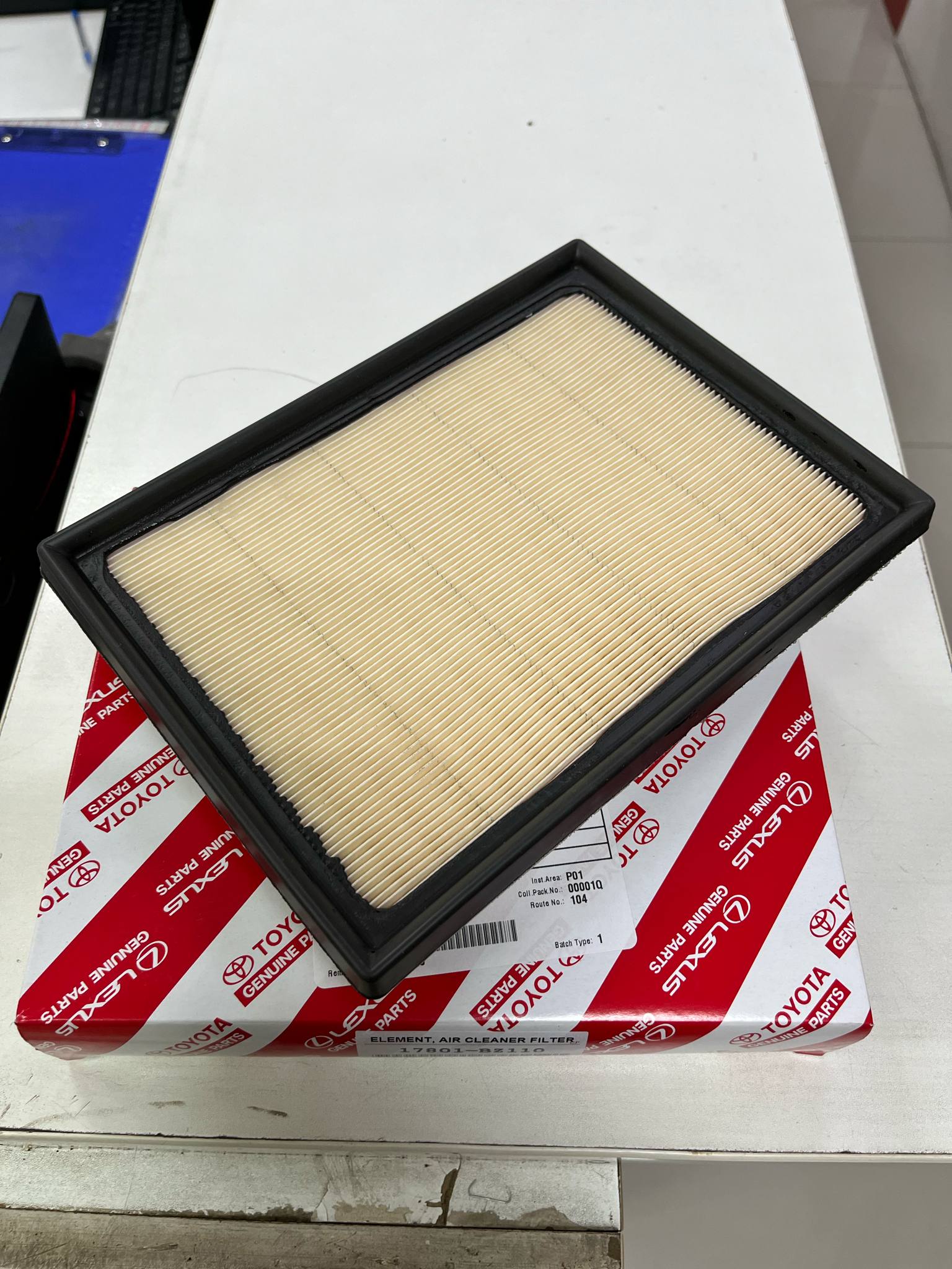 Engine Air Filter for Toyota Raize (17801-BZ110) | Shopee Philippines