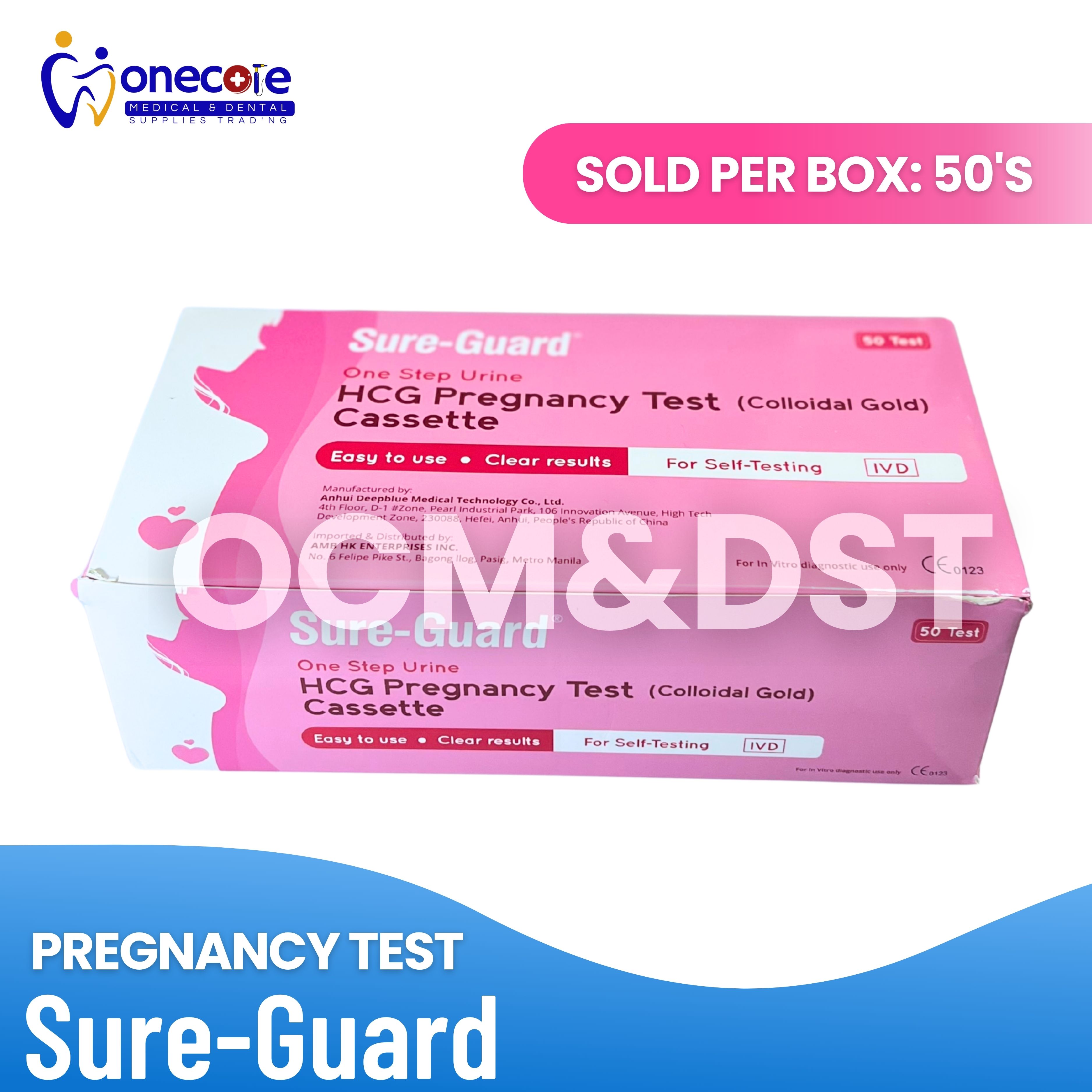 Partners SUREGUARD Pregnancy Test (Sold Per Box) | Shopee Philippines