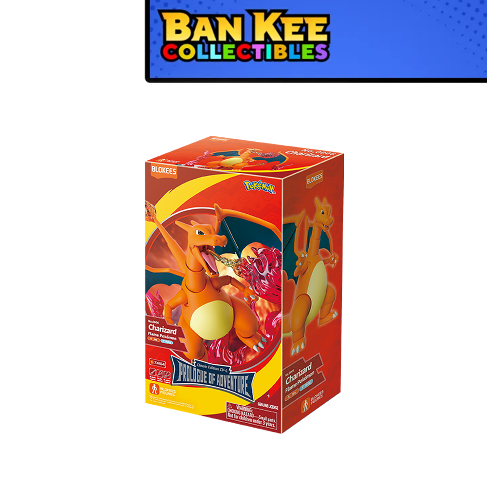 Blokees Figures – Pokemon Classic Edition CV-L-Charizard | Shopee ...