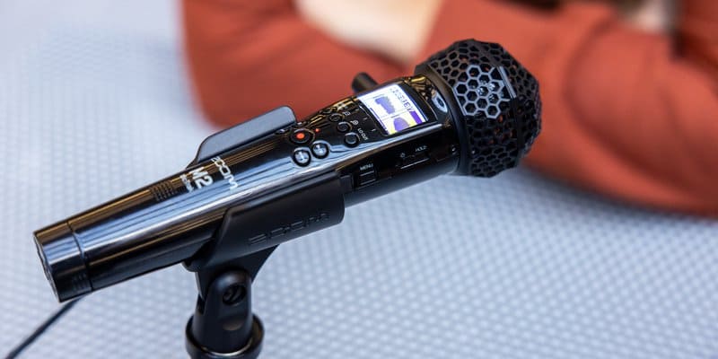 Zoom M2 Handheld Microphone Type 2-Track Recorder Black with 32-bit ...