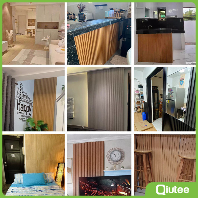 10 pc pvcWood Wall Panels Best Quality WPC Fluted Panels Fluted ...