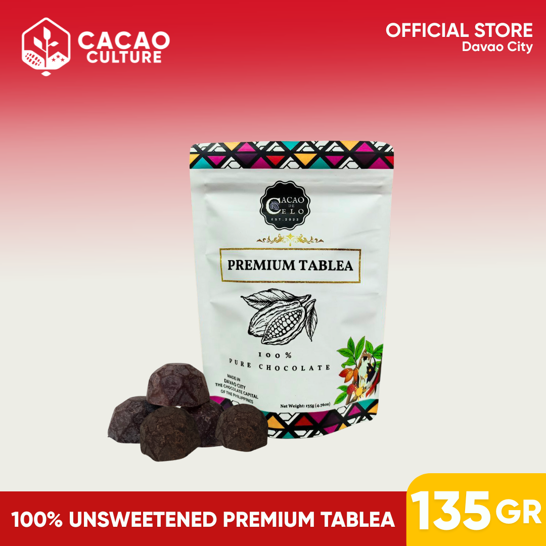 Cacao Culture Unsweetened Tablea 135g | Shopee Philippines