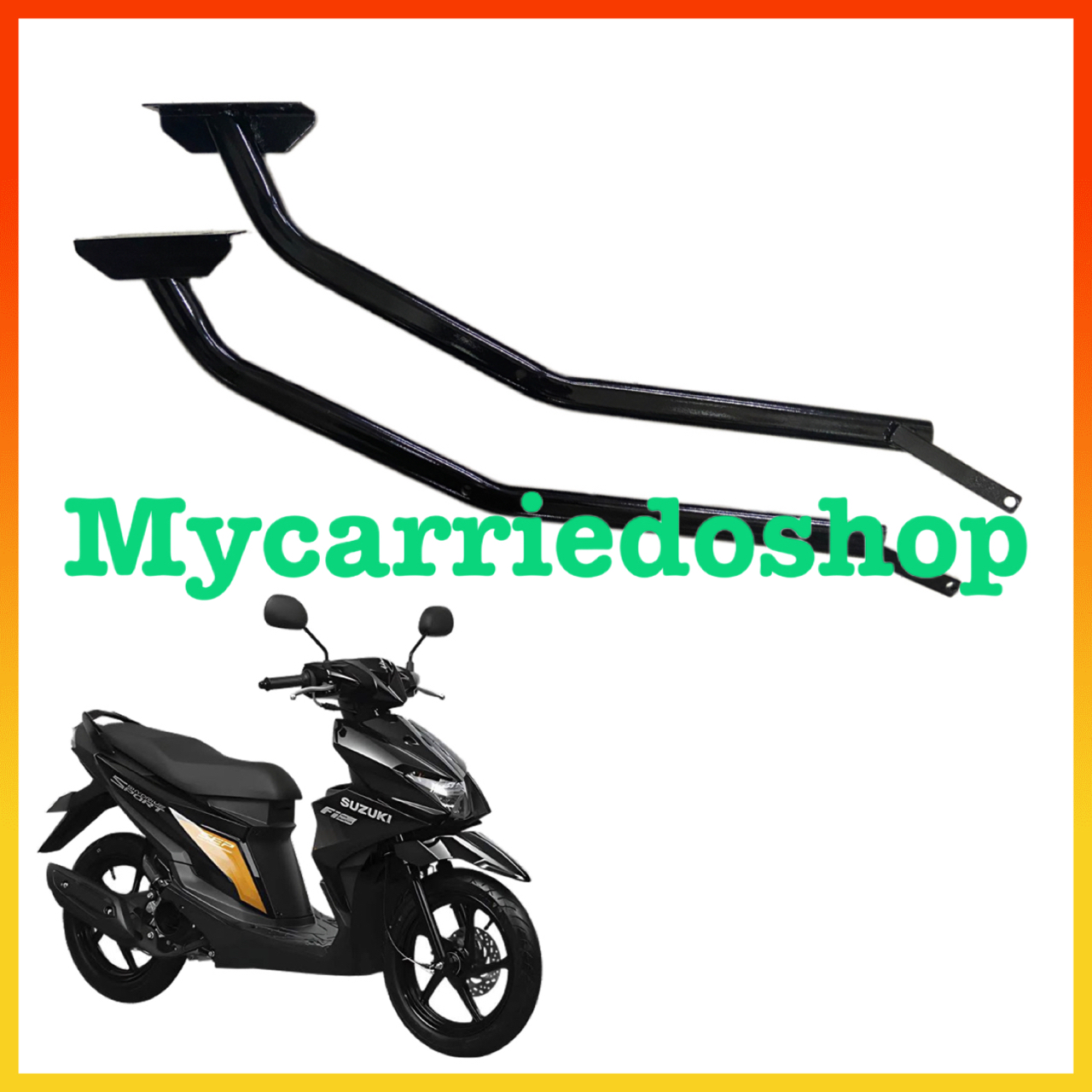 Motorcycle HRV Rear Top Box Bracket For Suzuki Skydrive Sport Made In ...