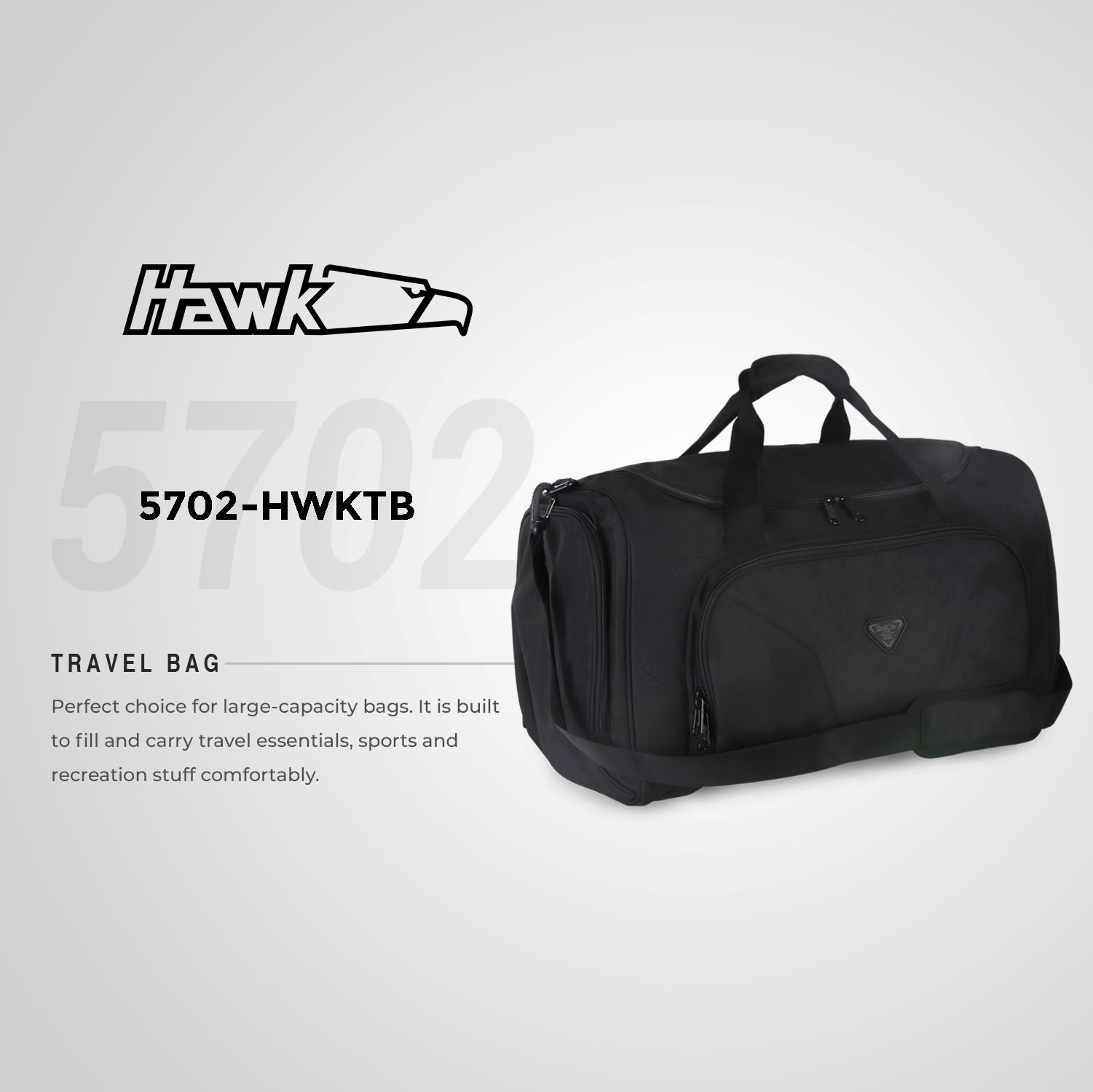 Hawk 5702 Travel Bag | Shopee Philippines