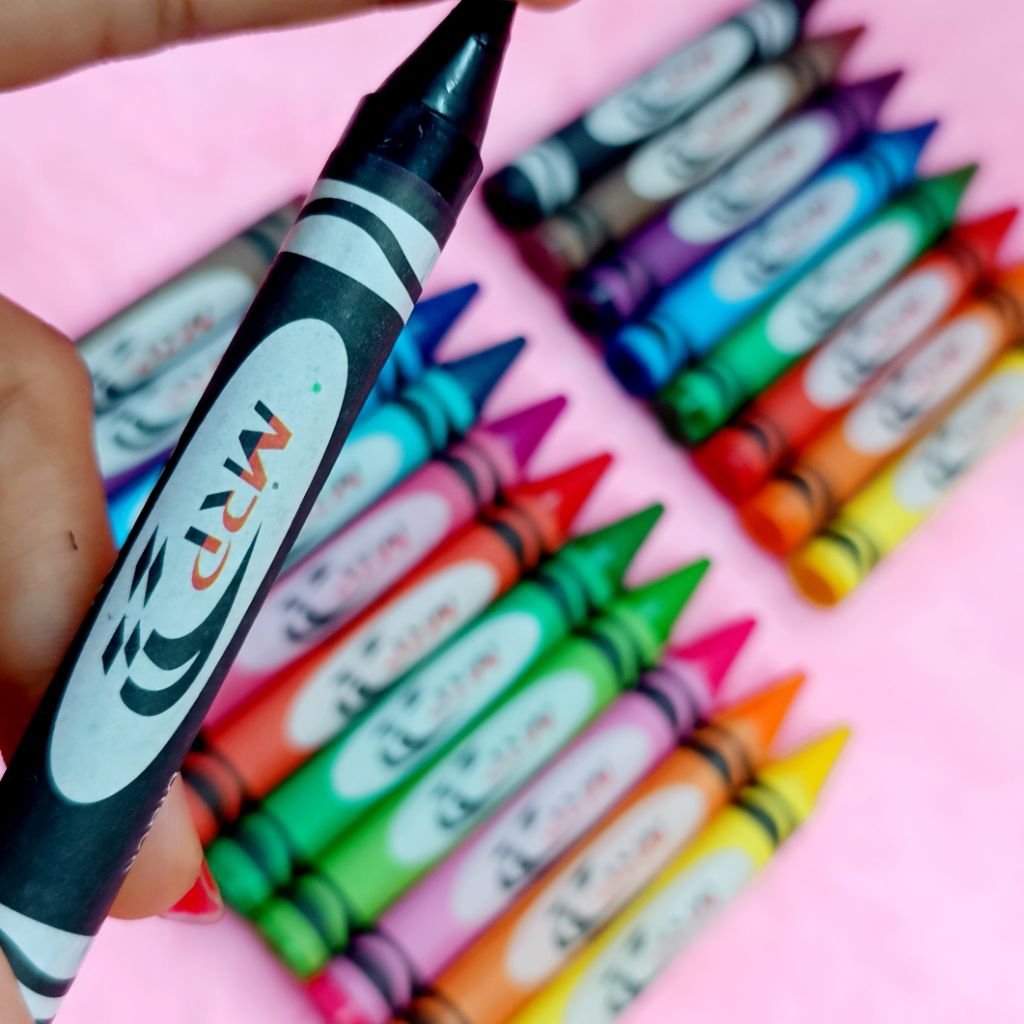 (8Pieces,12Pieces)MRP (BIG Crayons) for School Supply Arts | Shopee ...