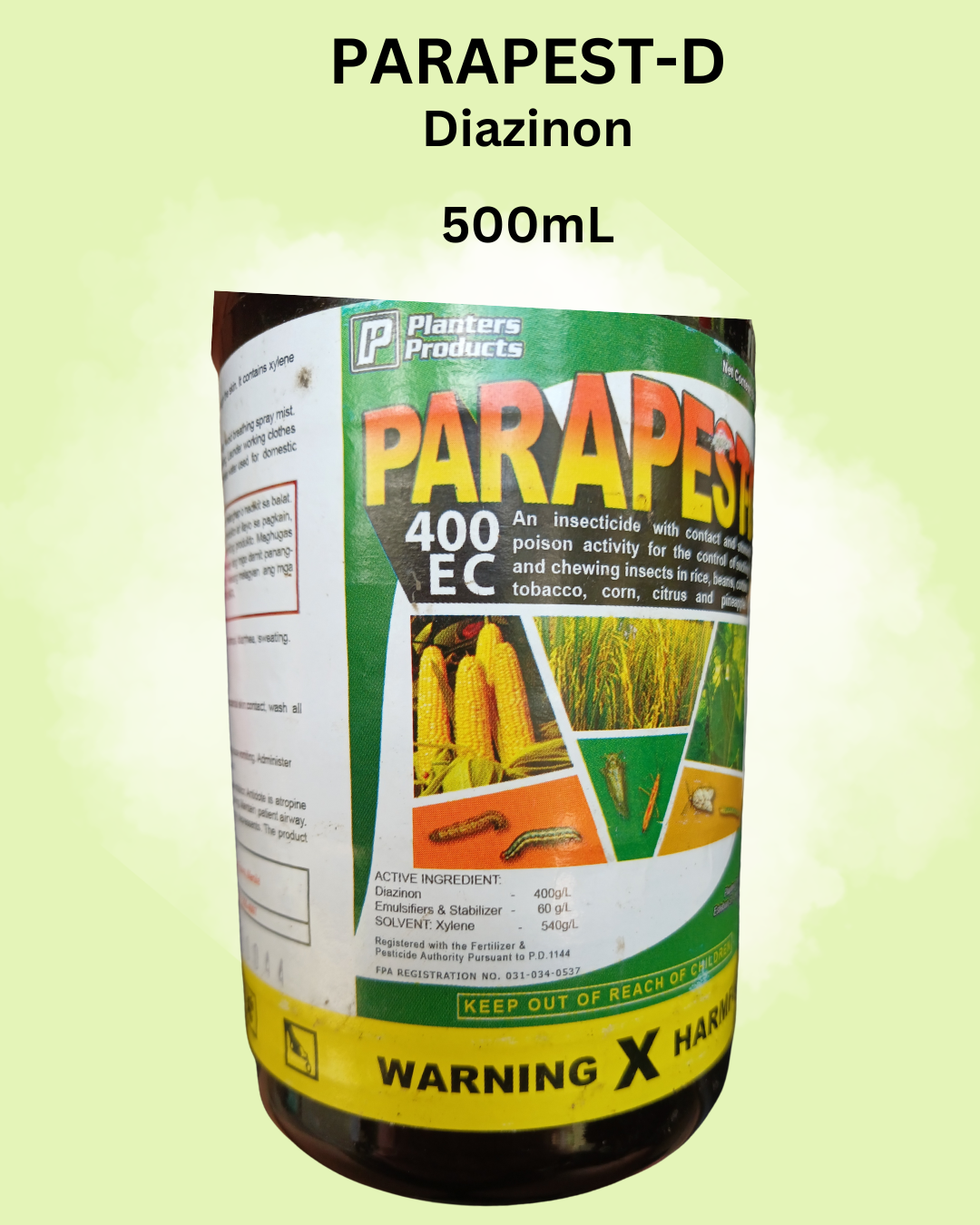 Parapest D(Diazinon)500mL | Shopee Philippines