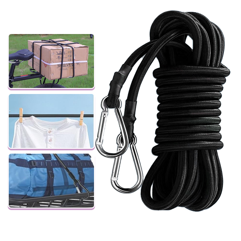 3M High Elasticity Bungee Tie Strap Motorcycle Cargo Rope Heavy Duty ...