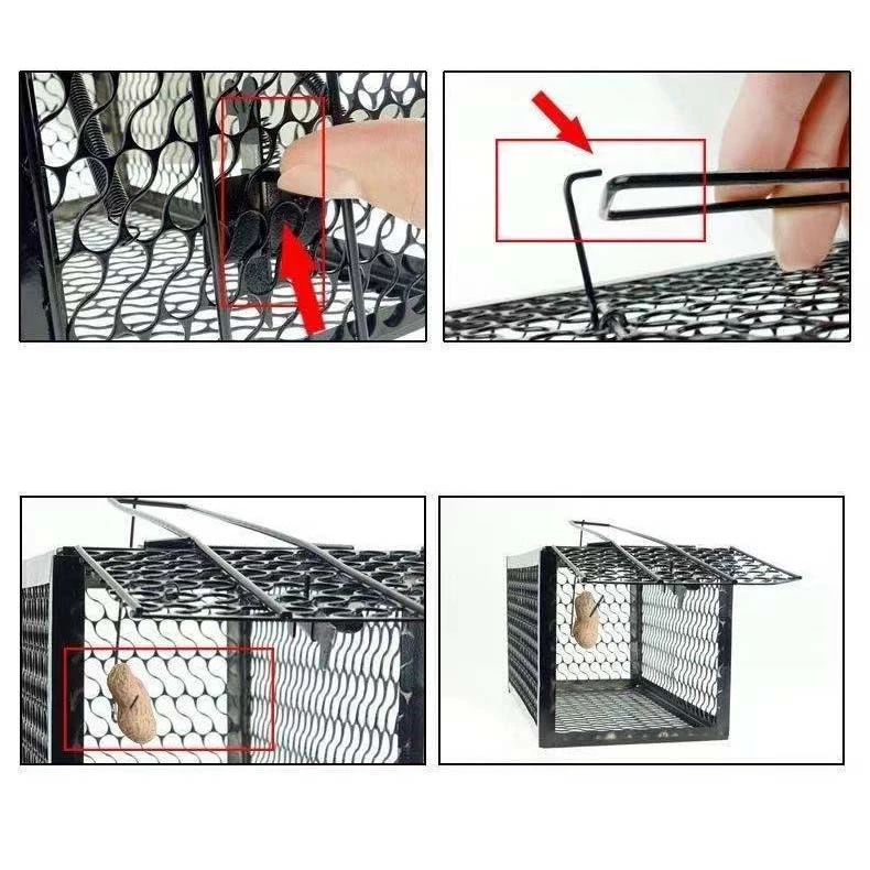 Big Mouse Trap 30*14*14 cm Large Mouse Cage Trap Live Rat Trap Rat Cage ...