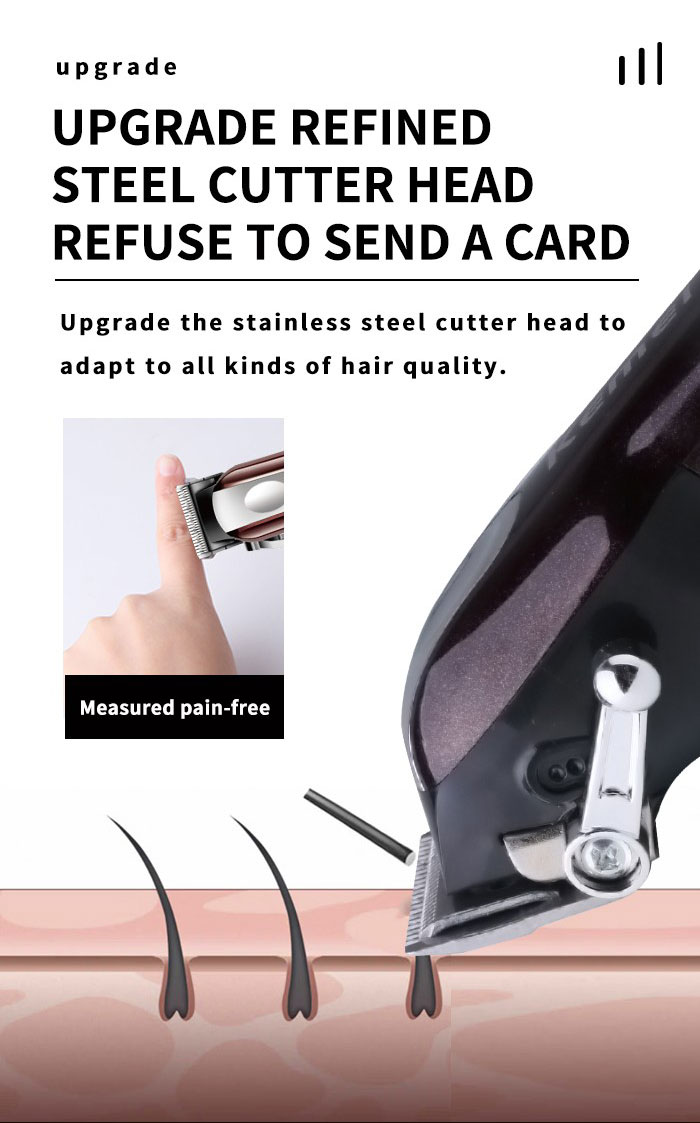 Kemei KM735&KM233 Hair Trimmer Beard Shaver Hair Cutting For Barber ...