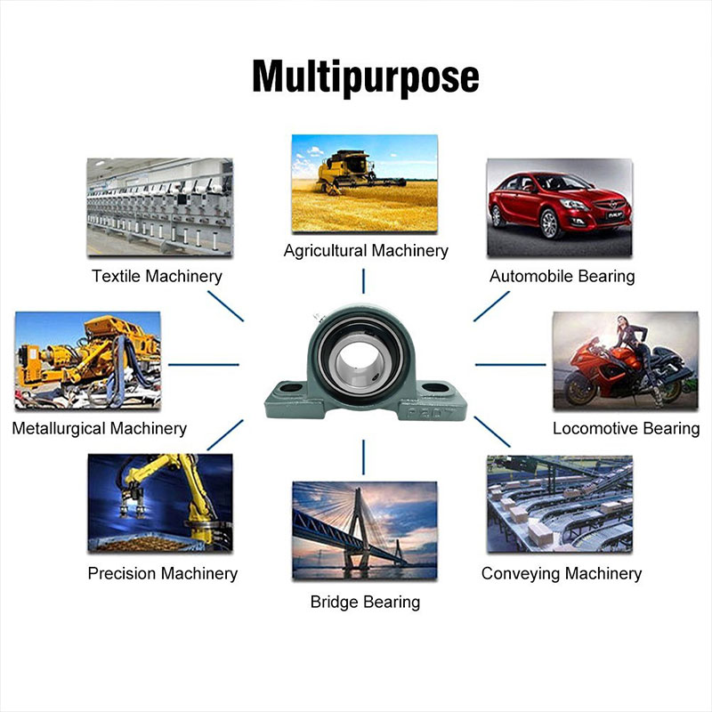 1pcs Pillow Block Bearing BEARING UNITS FOR SHAFTING UCP204/UCP205/UCP207/UCP208 | Shopee ...