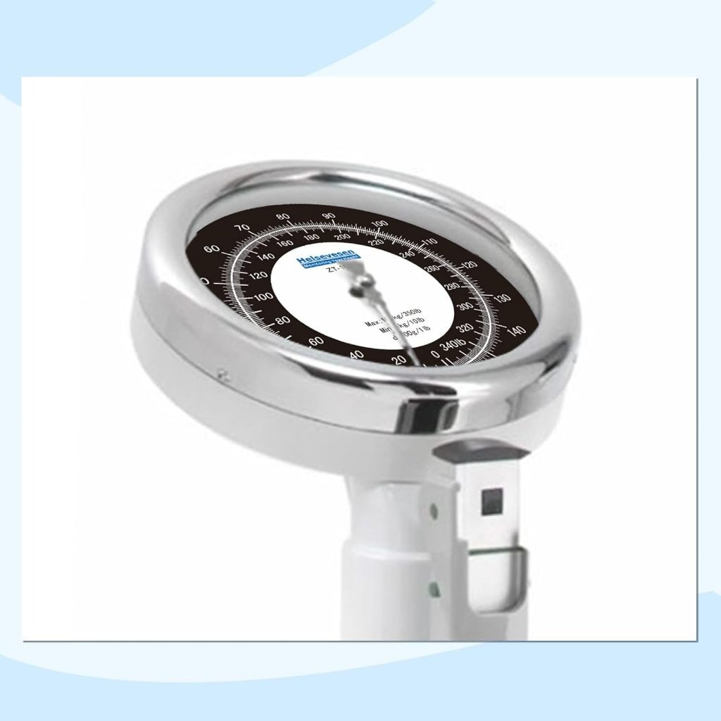 Weighing Scale mechanical dial Weighing Scale with Height Measurement ...