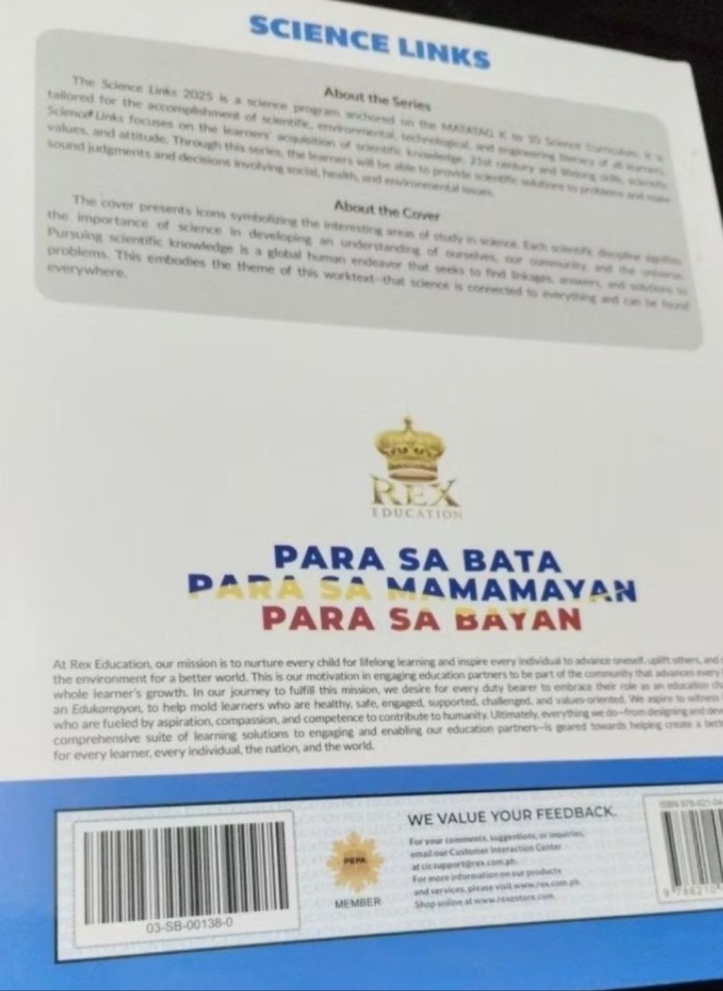 SCIENCE LINKS GRADE 9 - 2025 MATATAG EDITION | Shopee Philippines