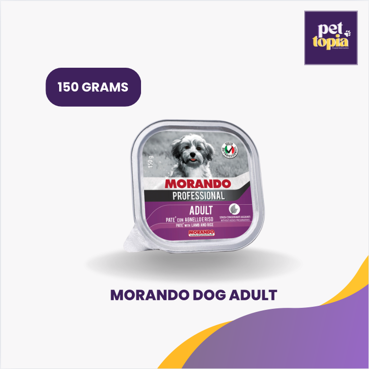 Morando Adult Lamb & Rice Pâté – Complete Wet Food (150g | Shopee ...